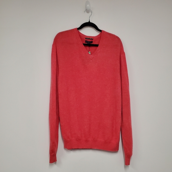 Club Room | Sweaters | Nwt Club Room 0 Cashmere Sweater Vneck Mens L ...